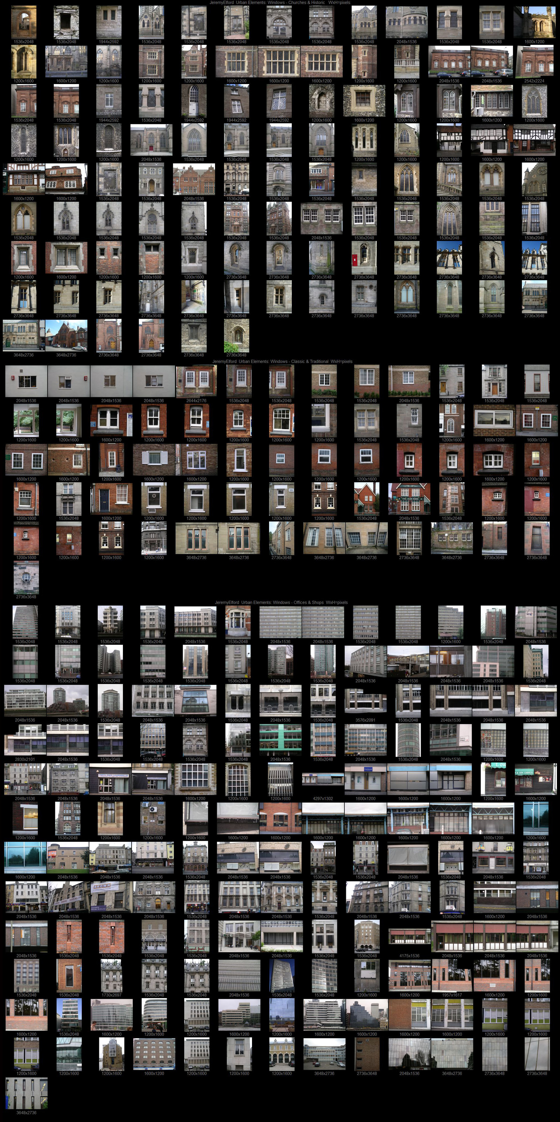 ArtStation - Urban Elements Texture Reference 1 | Resources