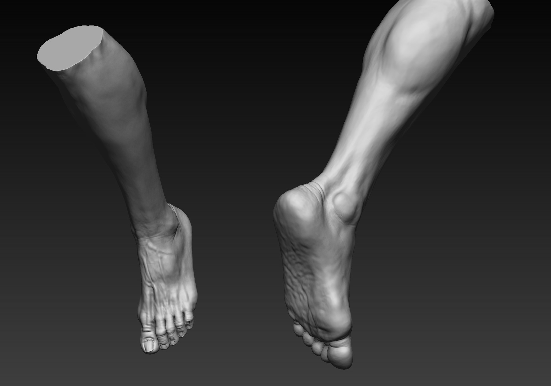 ArtStation - 12 Male Feet | Resources