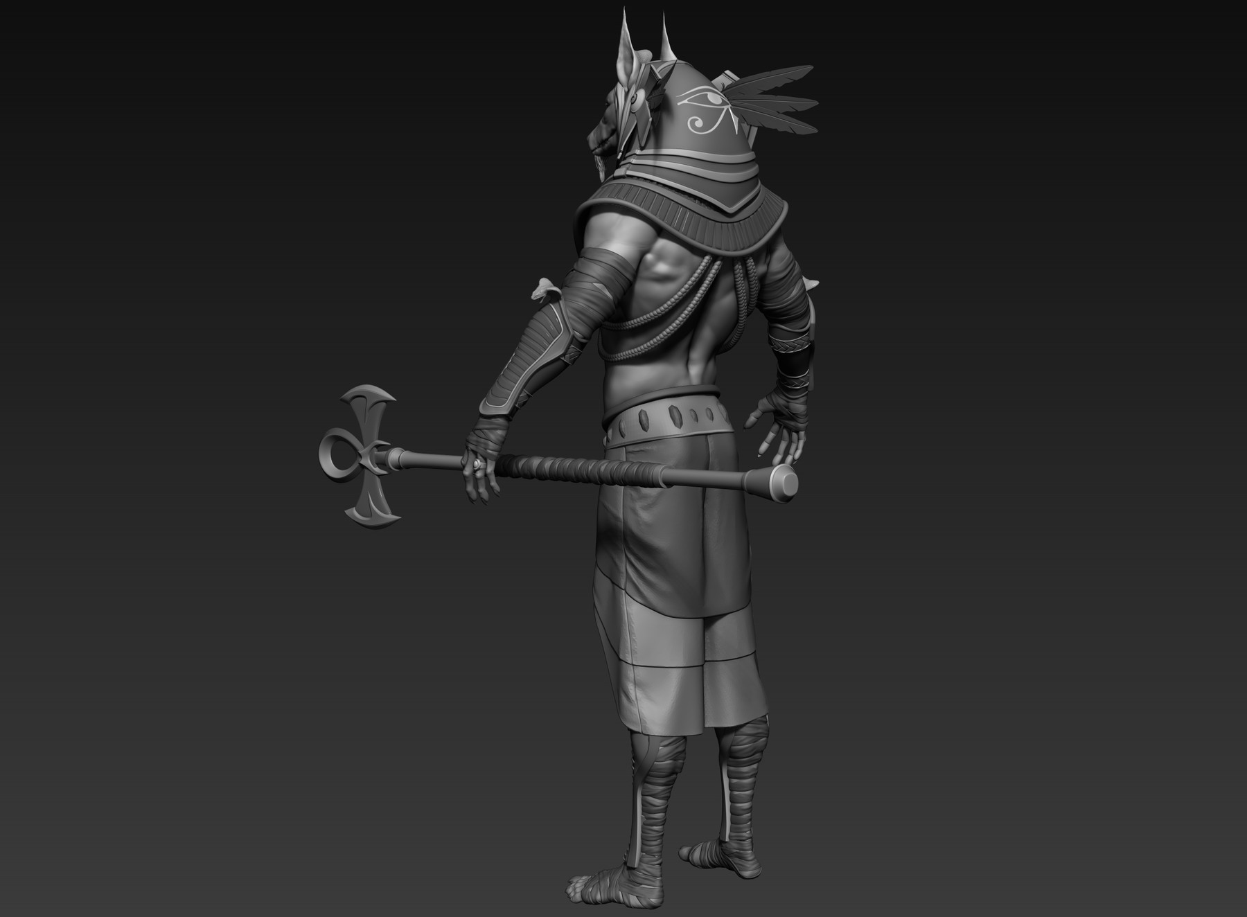 ArtStation - Anubis Zbrush Model | Resources