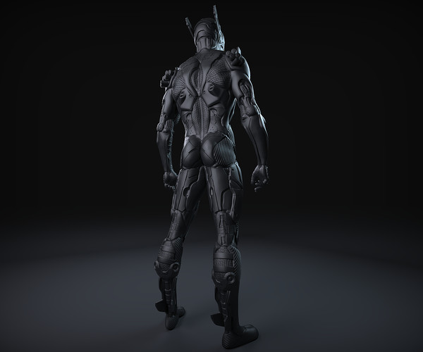 ArtStation - Cyber Ninja Zbrush | Resources