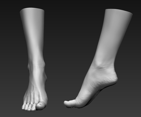 ArtStation - Female Feet 12 Poses | Resources