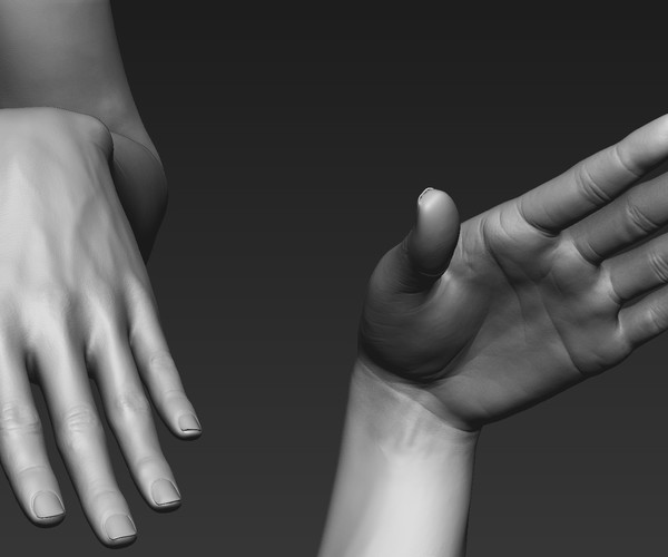 ArtStation - Realistic Female Hands and Arms | Resources