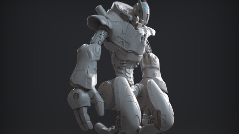 ArtStation - Mech Mantis Zbrush | Resources