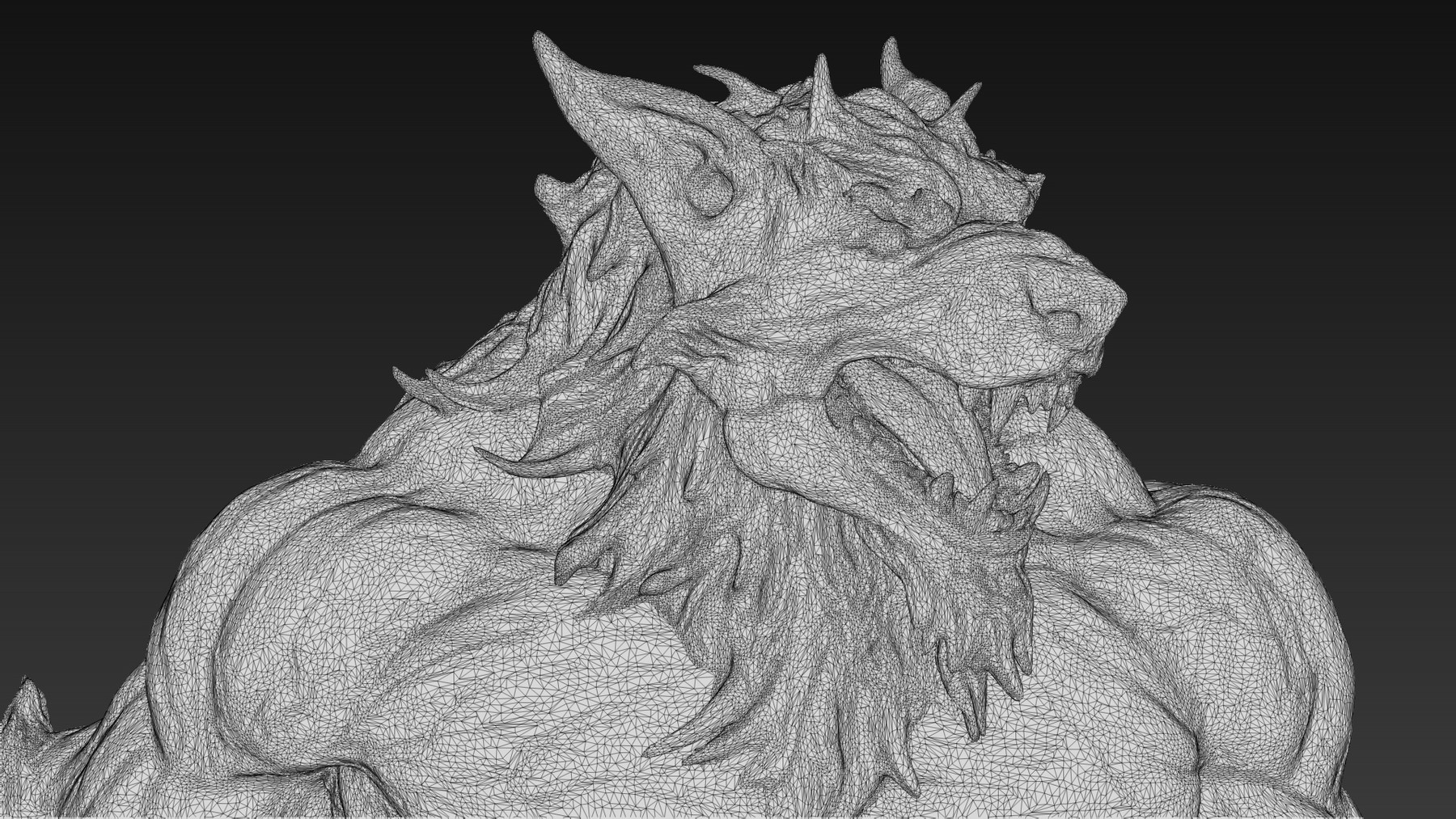 ArtStation - Warewolf 3D Printable | Resources
