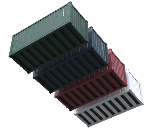 ArtStation - Cargo Container 2B | Game Assets