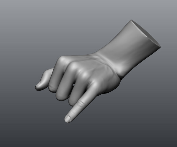 ArtStation - 12 Female Hands 2 | Brushes