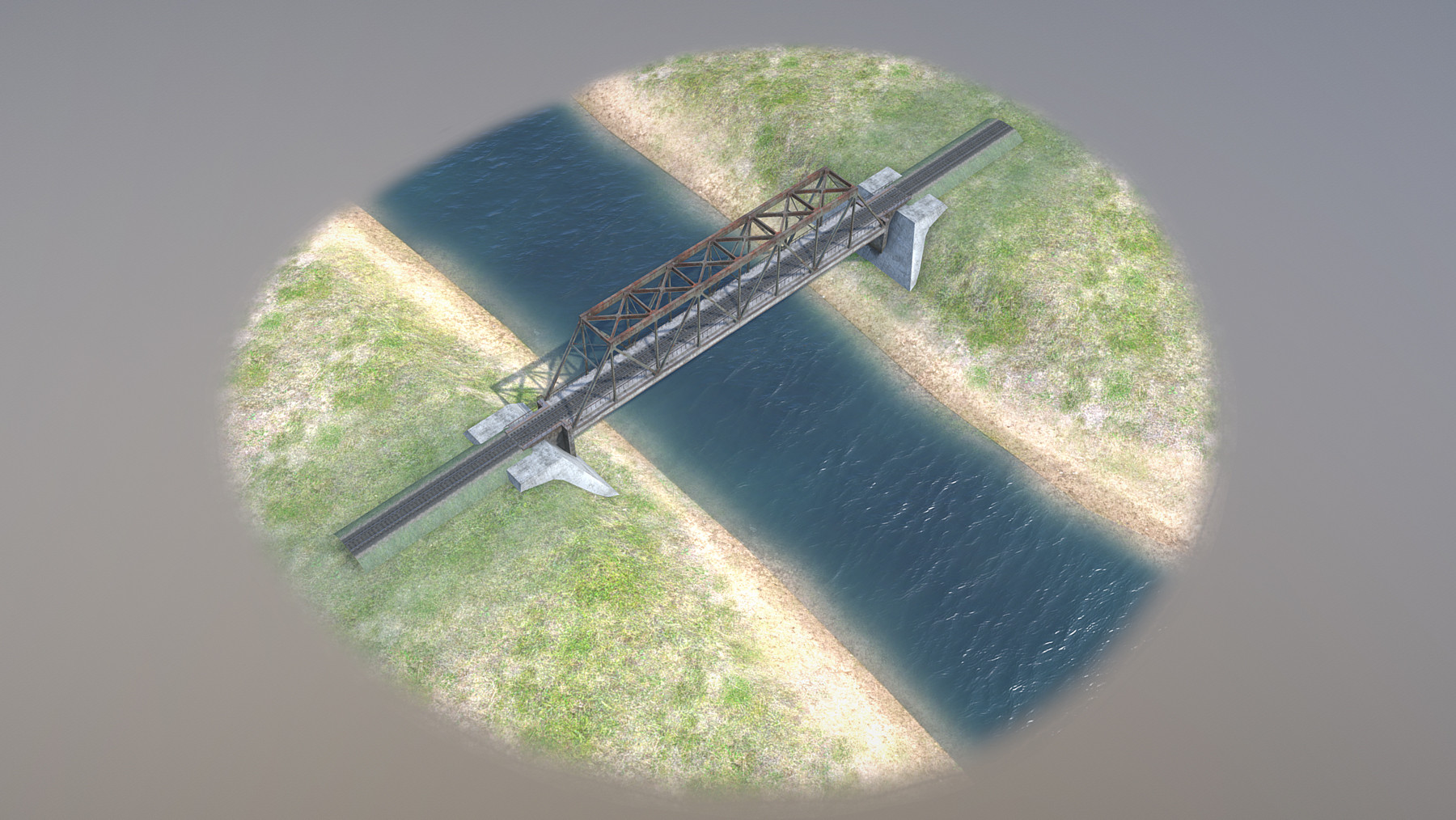 ArtStation - RW Bridge Vologda-II mono ferma | Resources