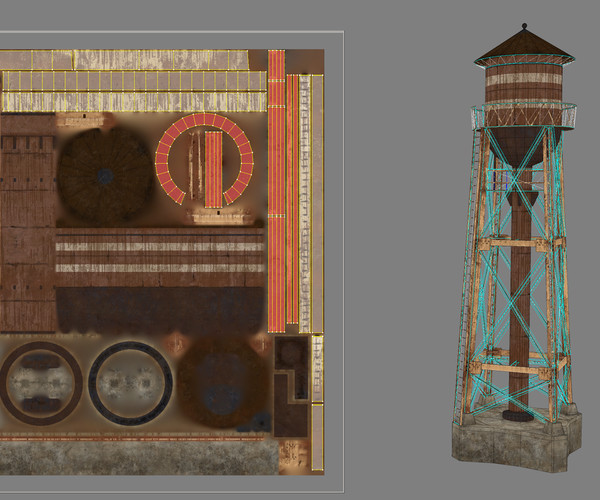 ArtStation - WaterTower | Resources