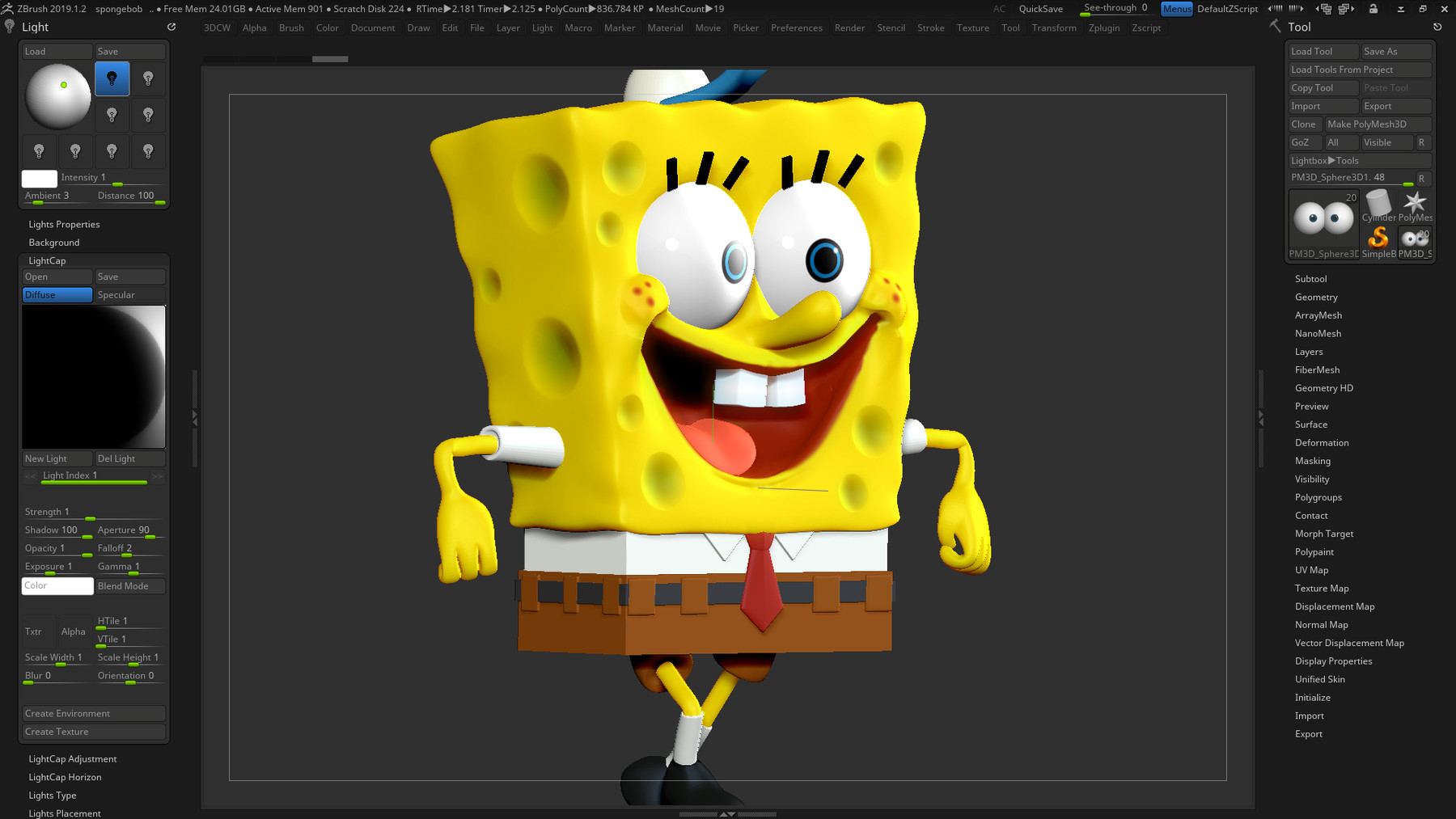 ArtStation - Spongebob movie - Fan art | Game Assets