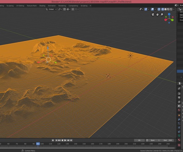 ArtStation - Map001 biomes in Blender | Game Assets