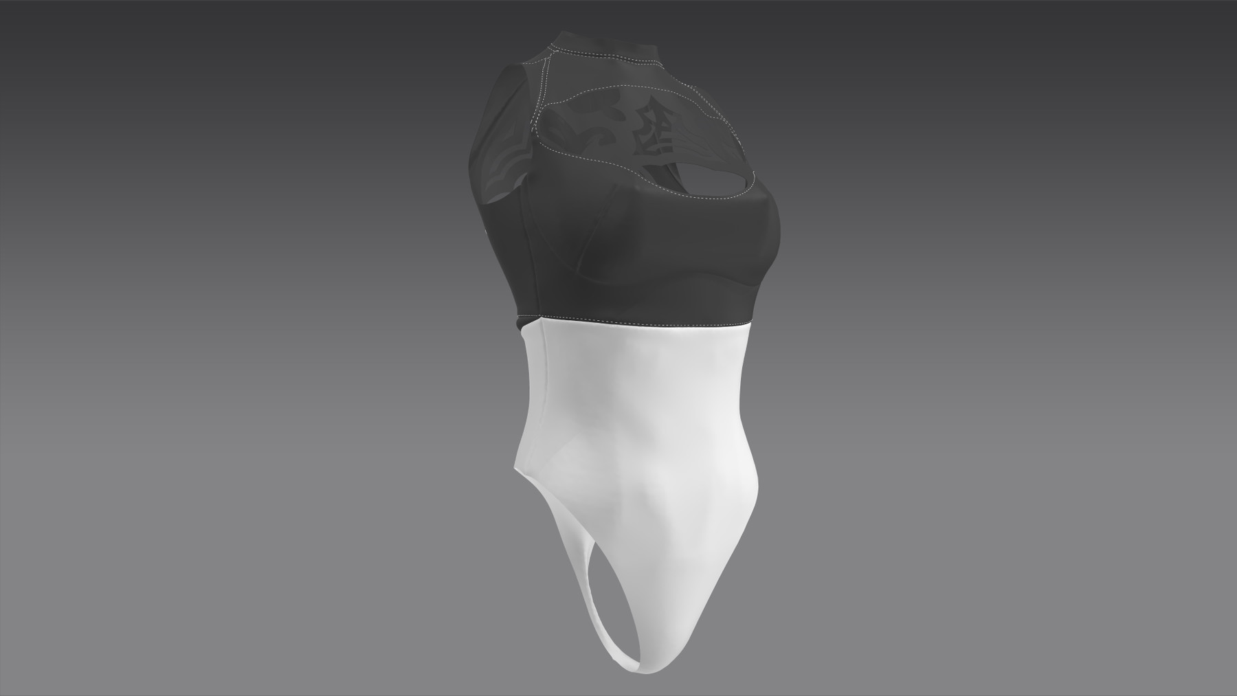 ArtStation - 2B Nier Automata Inspired Swimsuit - MD & Clo | Resources