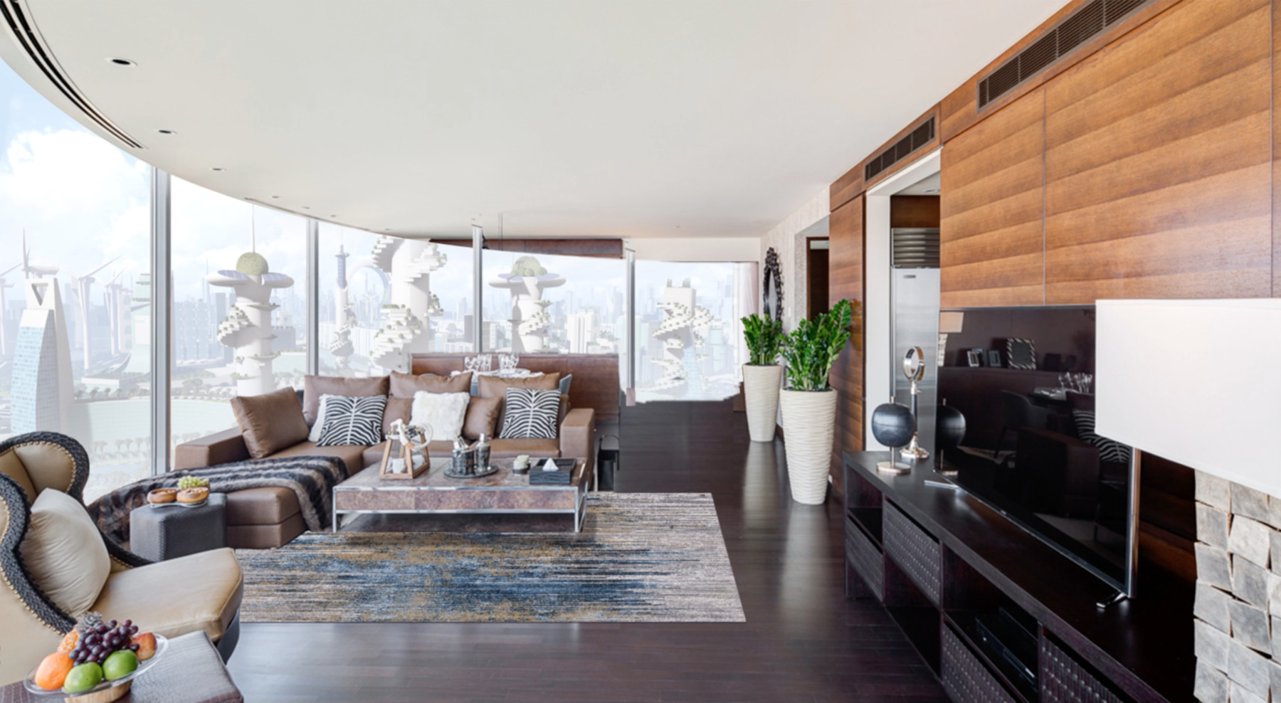 ArtStation - LAYERED PSD File of Luxury High-End Interior Concept Matte ...