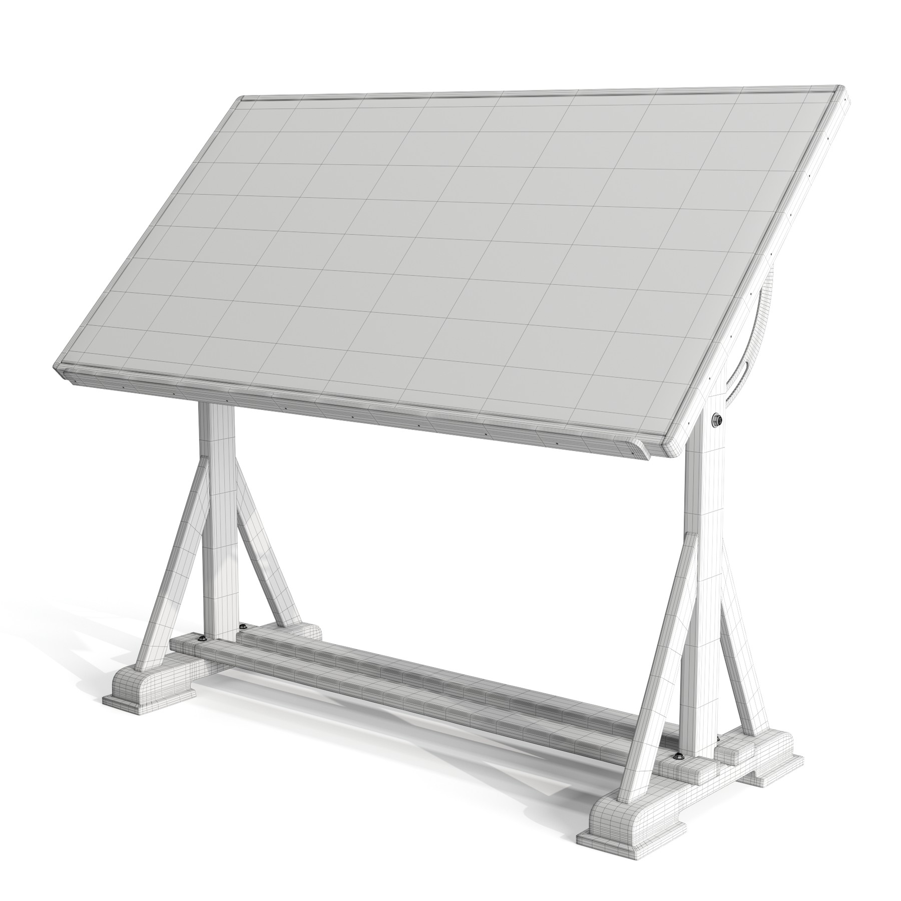 ArtStation - Drafting Table With Black Board | Resources