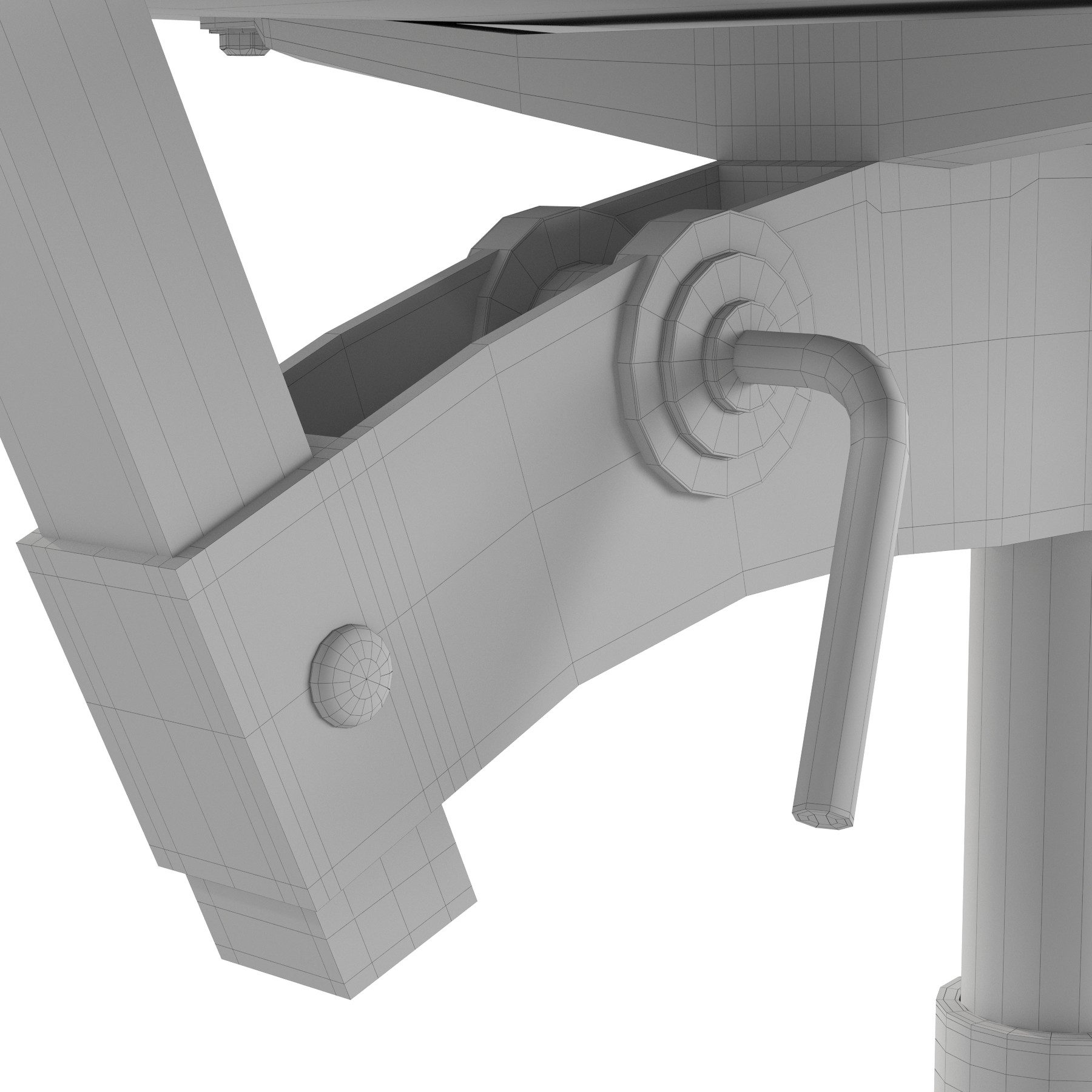 ArtStation - Rustic Drafting Chair | Resources