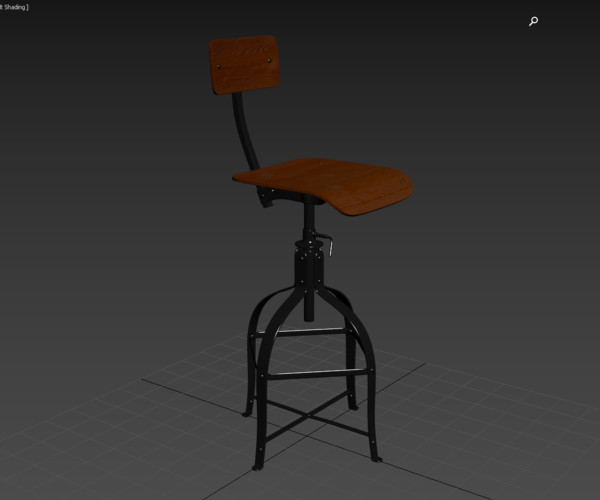 ArtStation - Rustic Drafting Chair | Resources