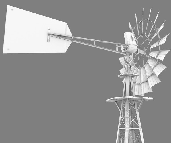 ArtStation - Aermotor WindMill | Resources