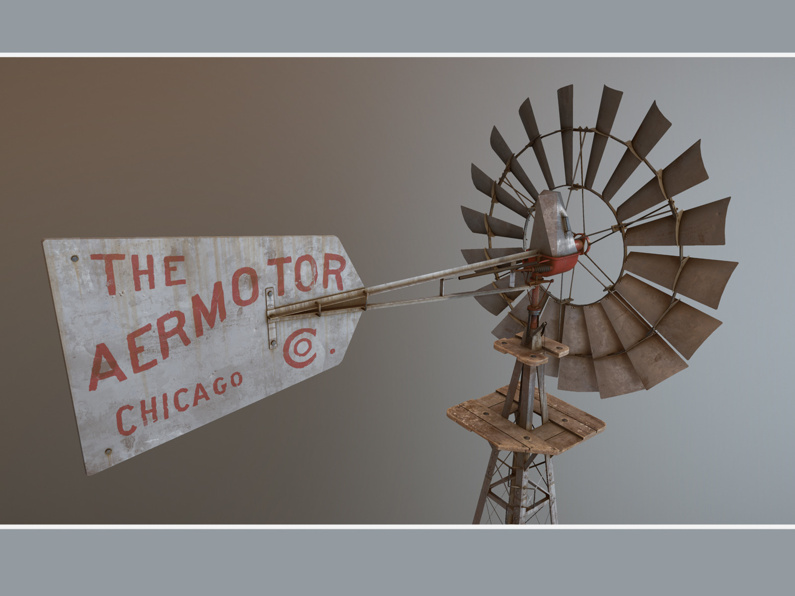 ArtStation - Aermotor WindMill | Resources