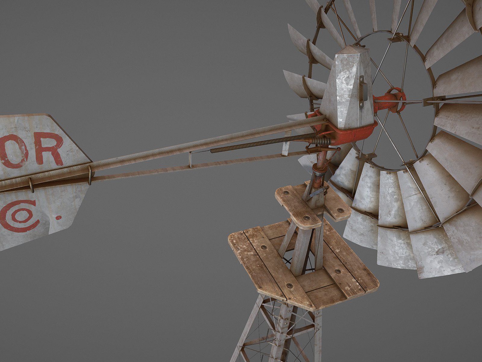 ArtStation - Aermotor WindMill | Resources