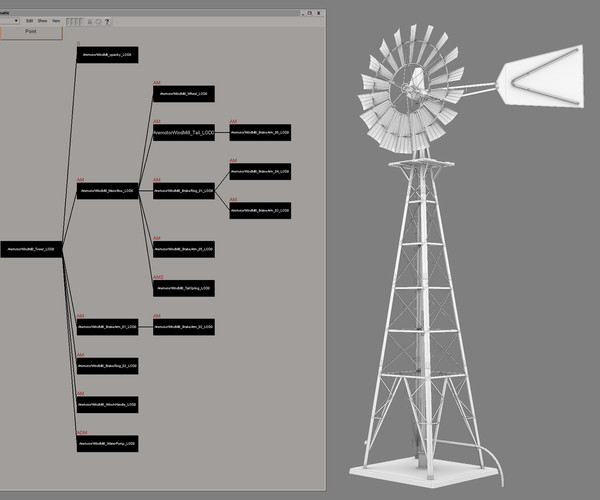 ArtStation - Aermotor WindMill | Resources