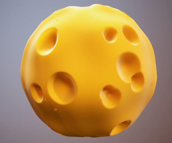 ArtStation - Cheese Substance + Render Setups | Game Assets