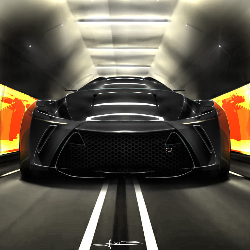 ArtStation - HQ 4K GTR Poster (Zilla X project) Car poster | Artworks