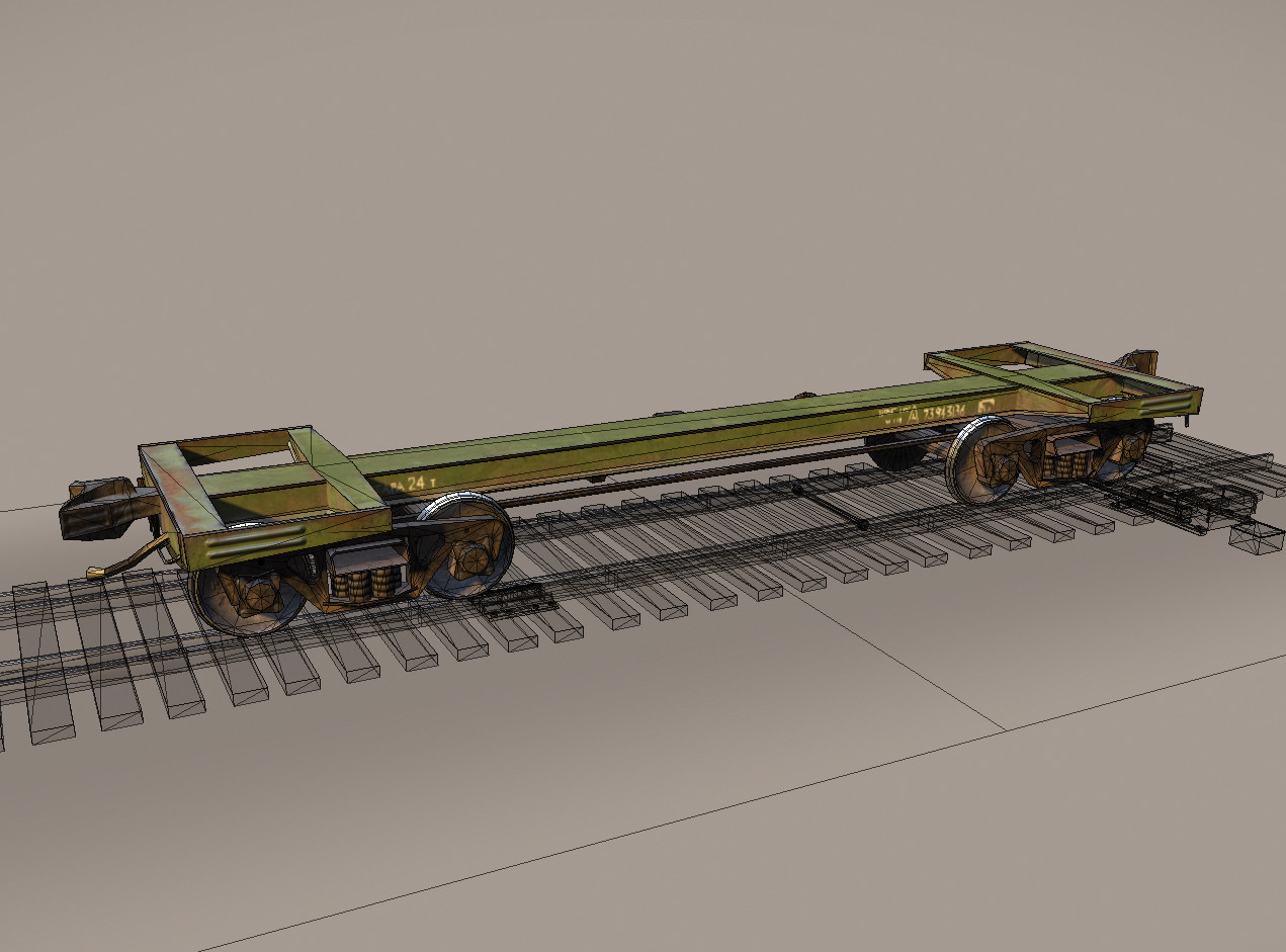 ArtStation - Railway Car Frame | Resources