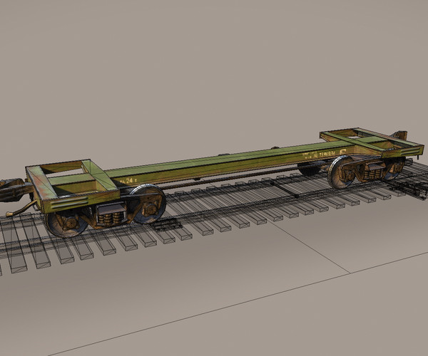 ArtStation - Railway Car Frame | Resources