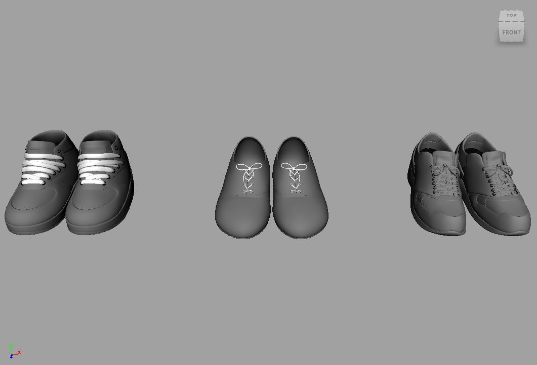 ArtStation - Shoes | Game Assets