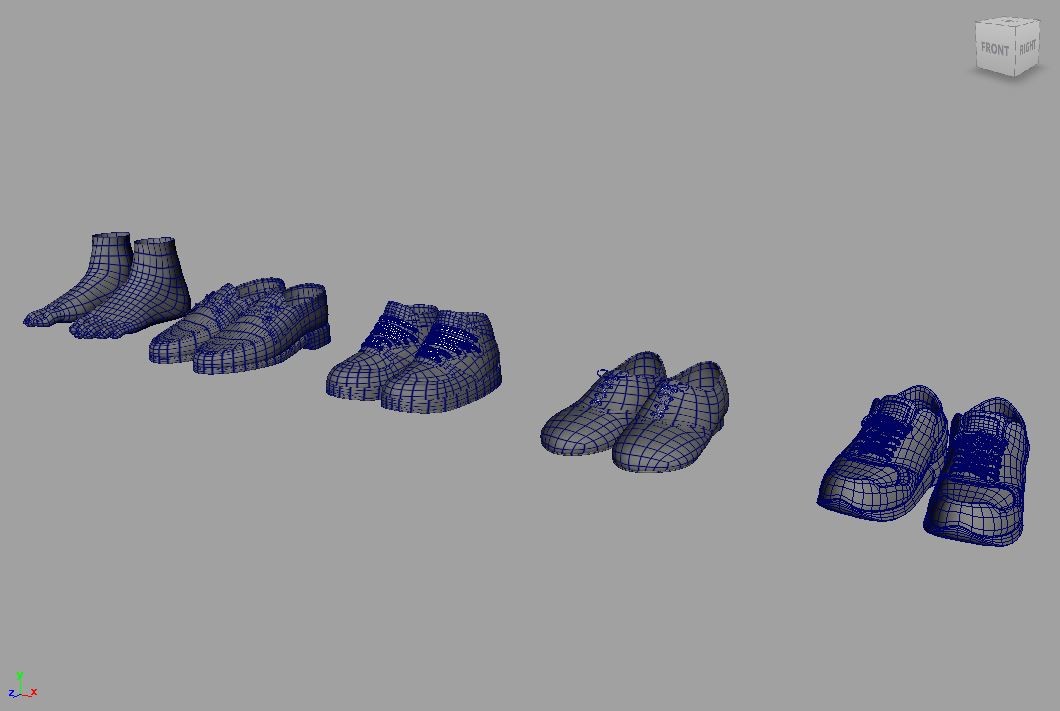 ArtStation - Shoes | Game Assets