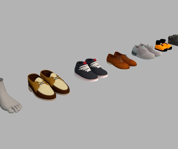 ArtStation - Shoes | Game Assets