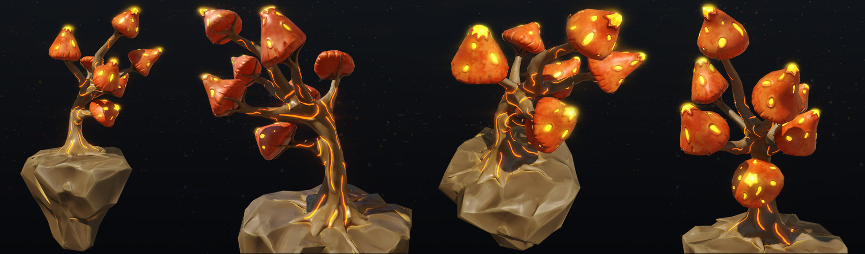 ArtStation - Stylized Tree | Tutorials