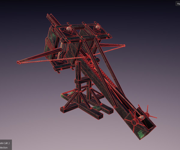 ArtStation - Ballista Lithobolos stone thrower | Resources