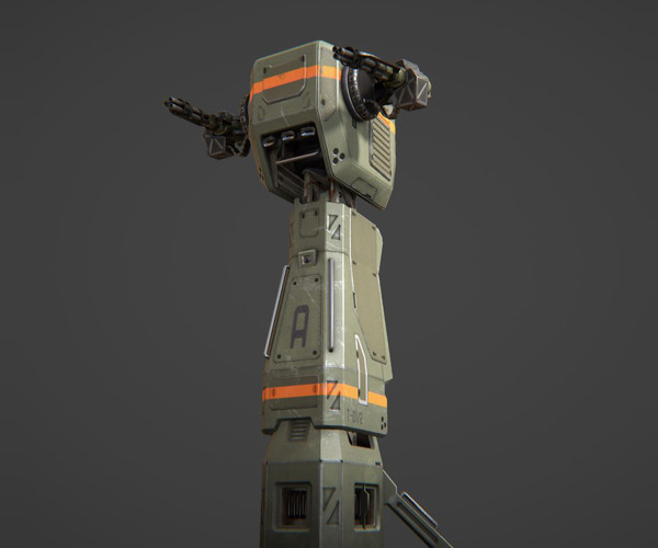 ArtStation - Turret Tower | Game Assets