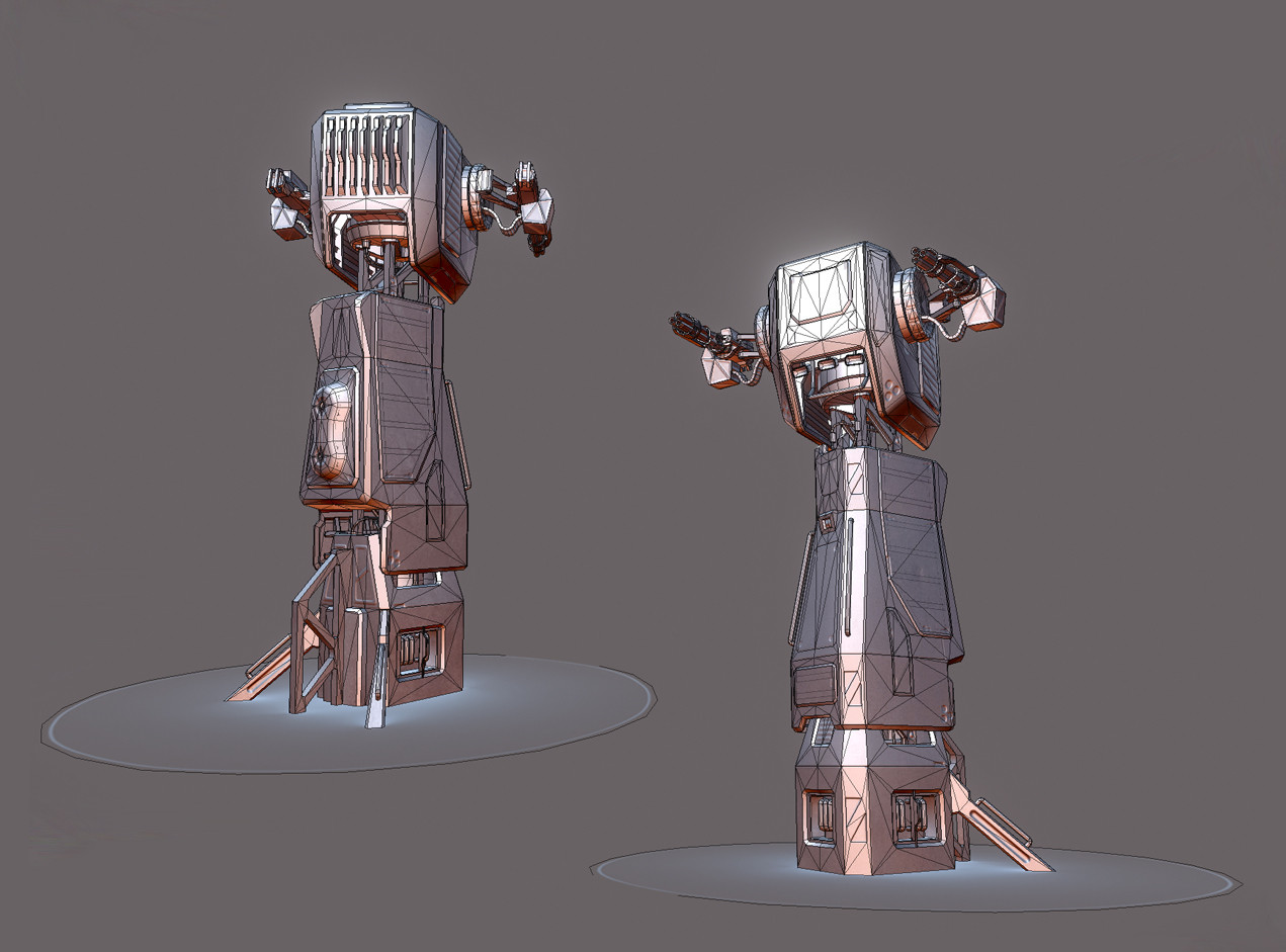 ArtStation - Turret Tower | Game Assets