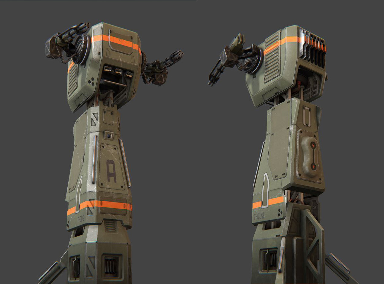 ArtStation - Turret Tower | Game Assets