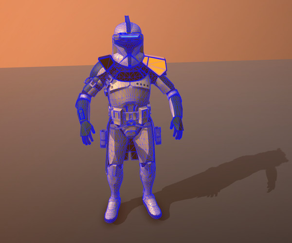 ArtStation - Clone heavy trooper | Resources