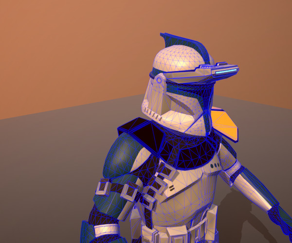 ArtStation - Clone heavy trooper | Resources
