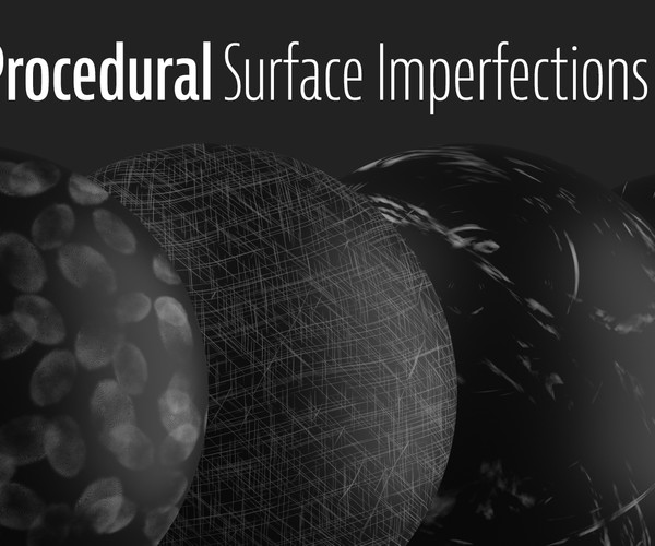 ArtStation - Procedural Surface Imperfections in Blender | Brushes