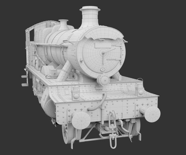 ArtStation - GWR 4900 Class 5972 Olton Hall (Hogwarts Express) Clean ...