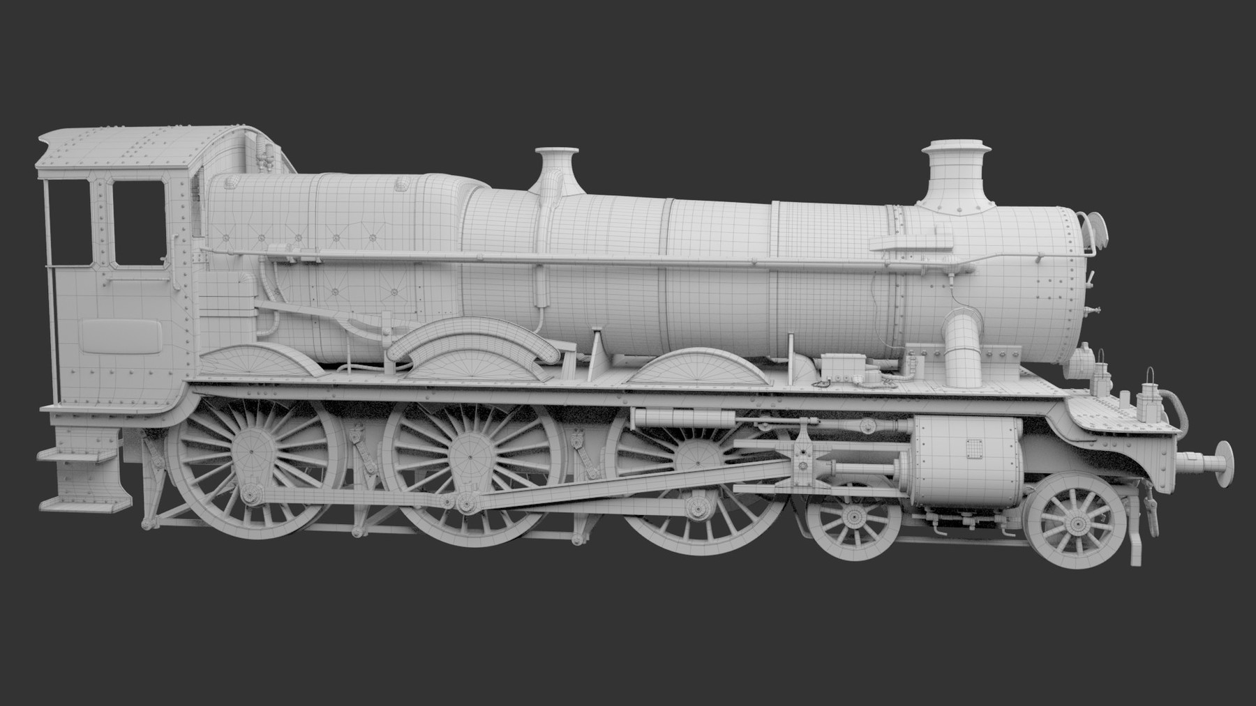 ArtStation - GWR 4900 Class 5972 Olton Hall (Hogwarts Express) Clean ...