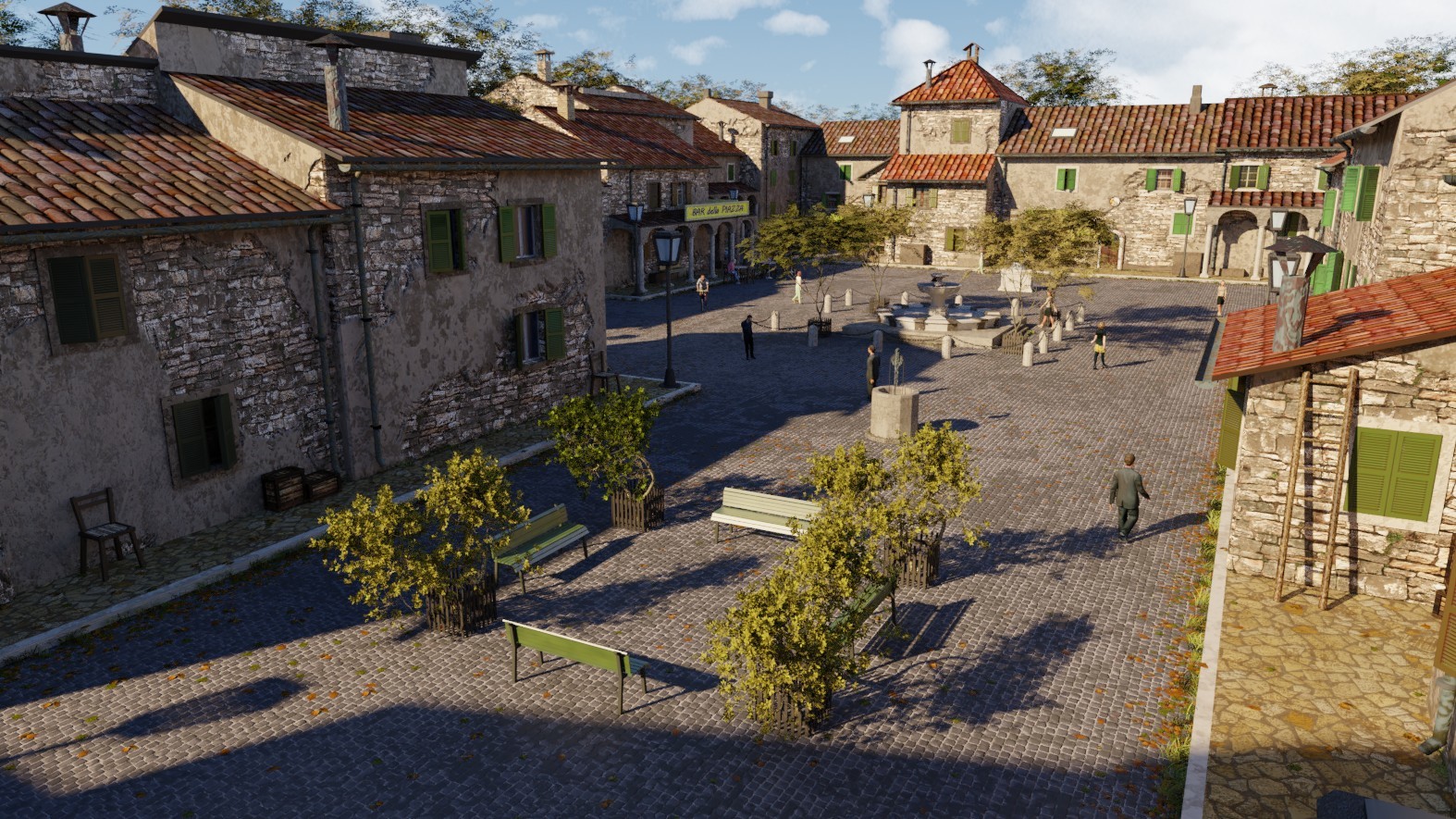 ArtStation - Small town in Blender | Game Assets