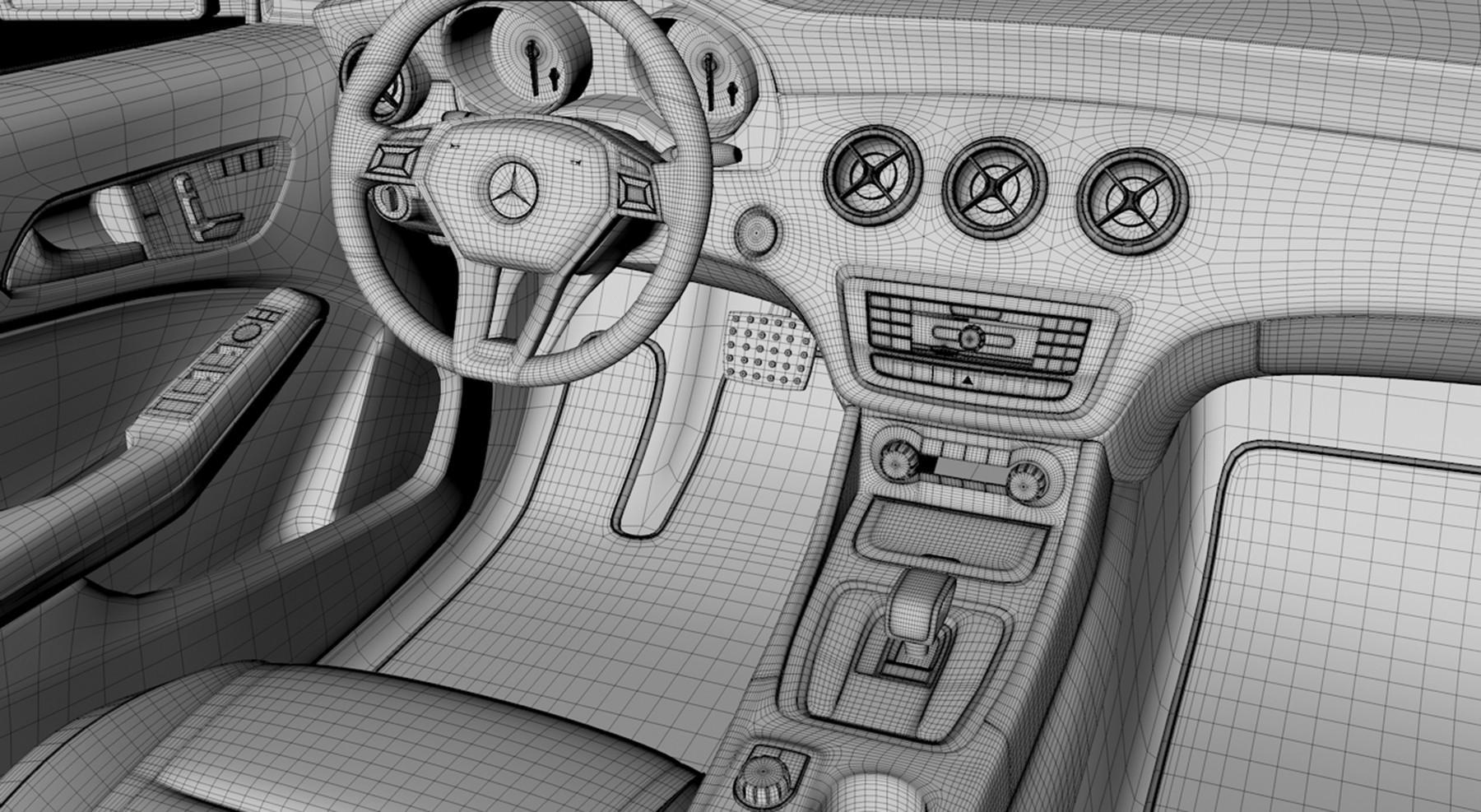 ArtStation - Mercedes-Benz A45 | Resources