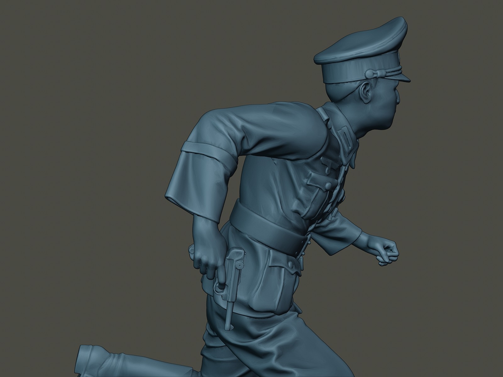 ArtStation - German Officer ww2 run G5 | Resources