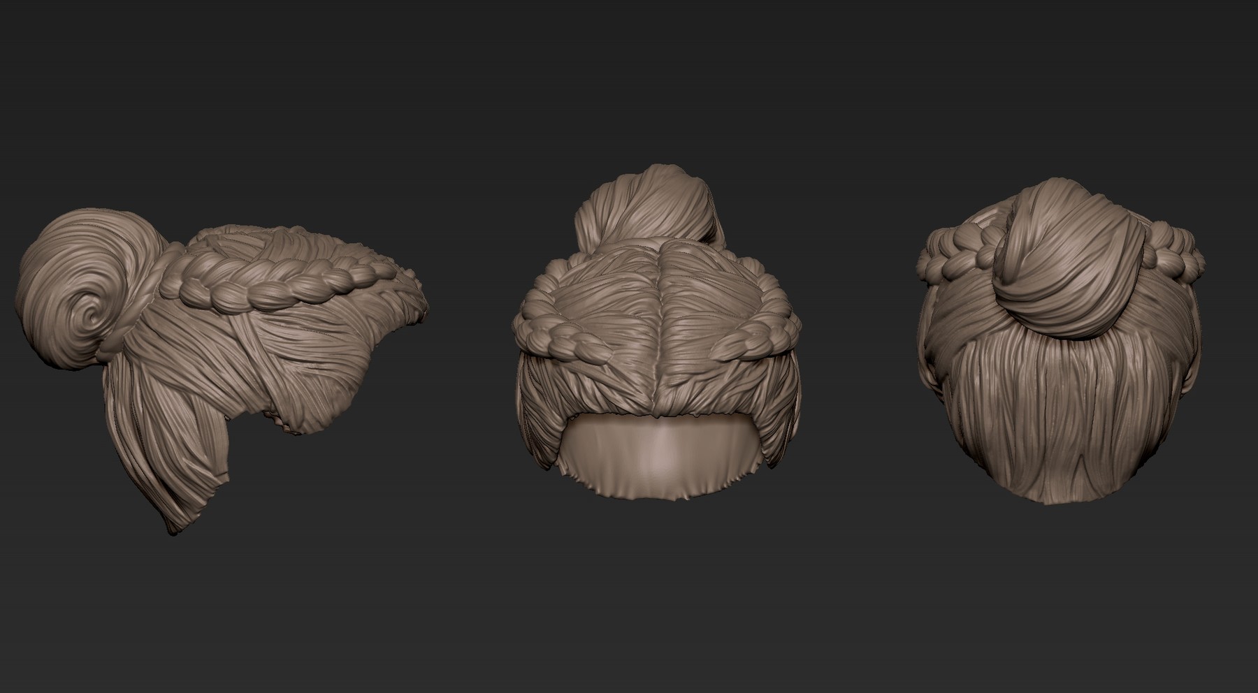 ArtStation - Female Hair Collection 1 | Resources