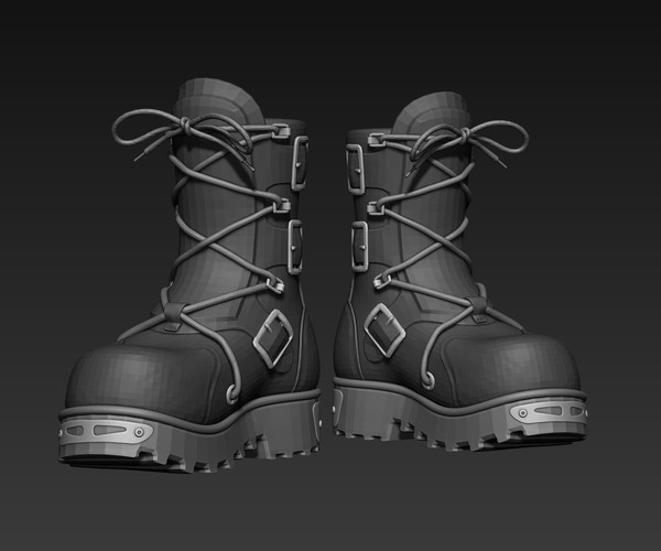 ArtStation - Boots - Basemesh | Resources
