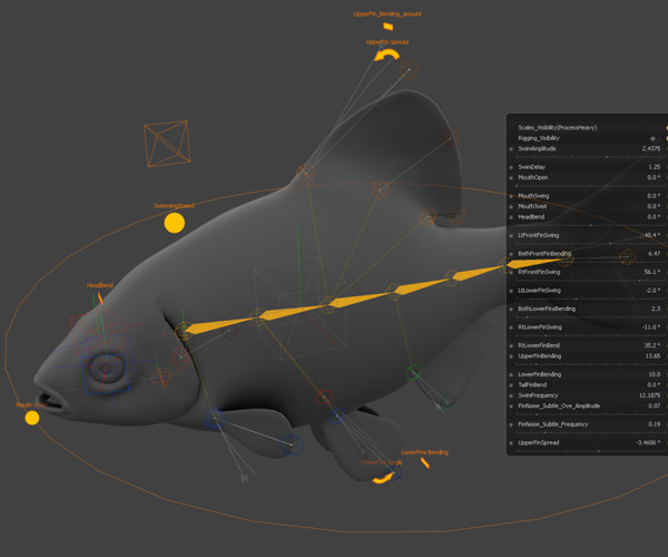 ArtStation - Fish rigged in modo | Resources