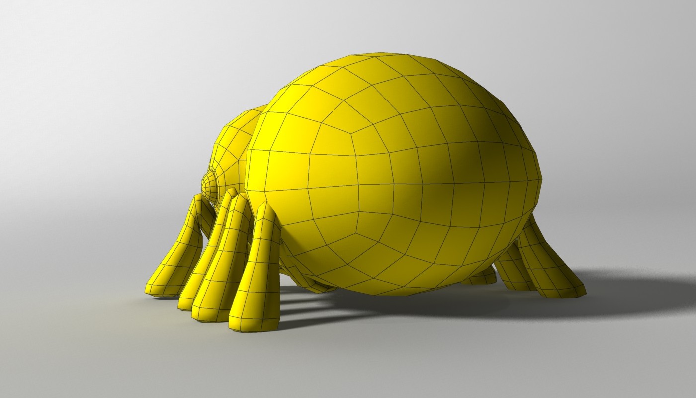 ArtStation - Cartoon Spider Rigged | Resources