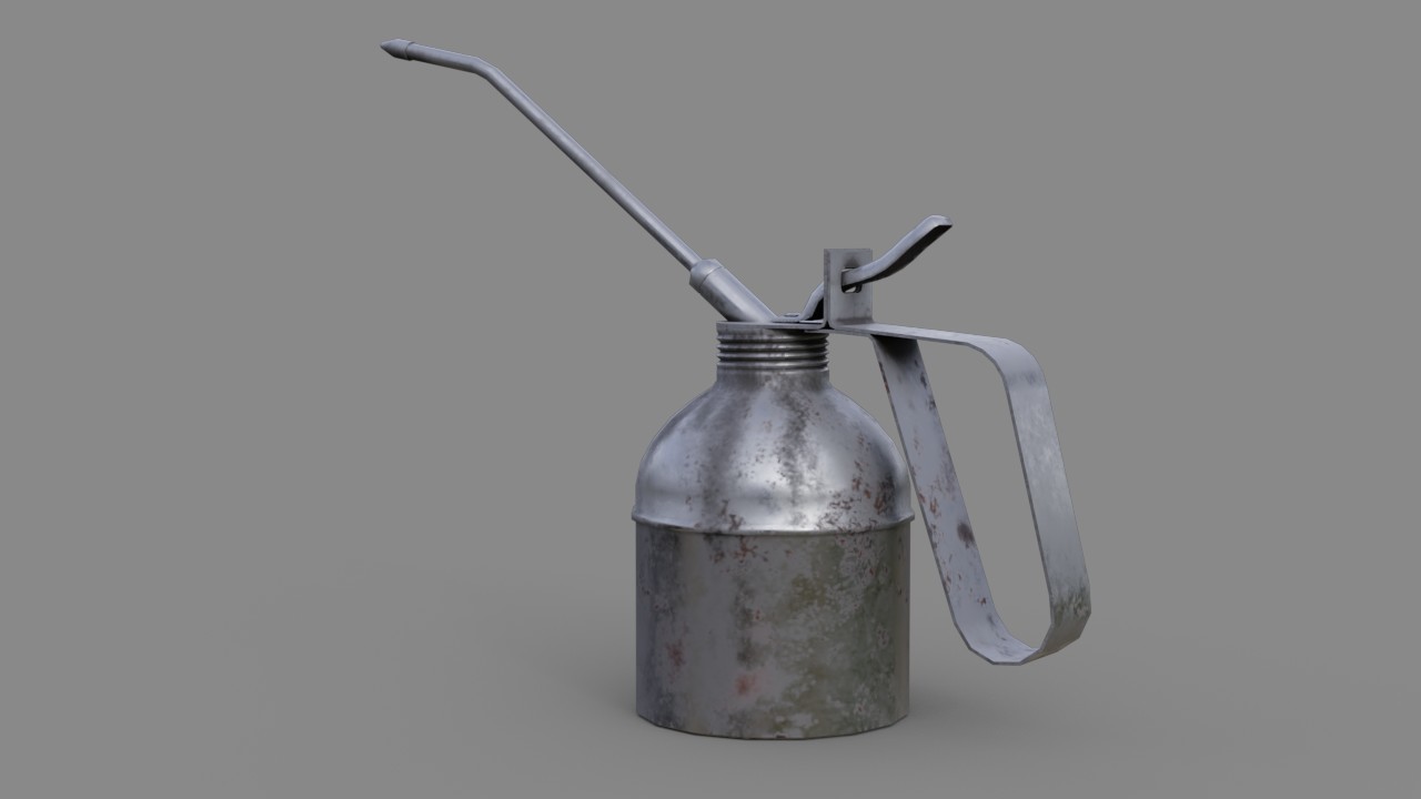 ArtStation - Oil Can 2B | Resources