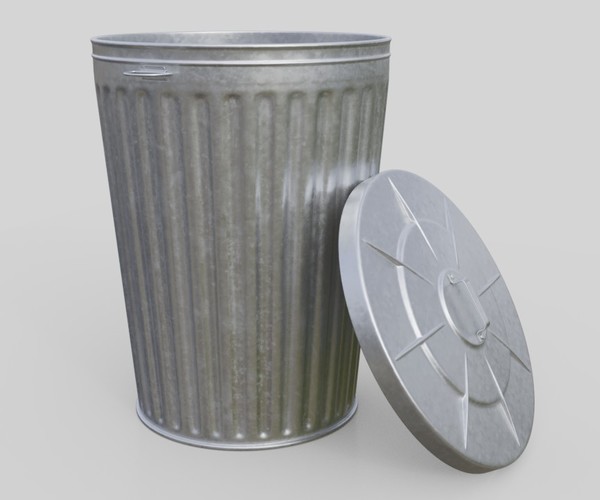 ArtStation - Dustbin 3 Textured | Game Assets