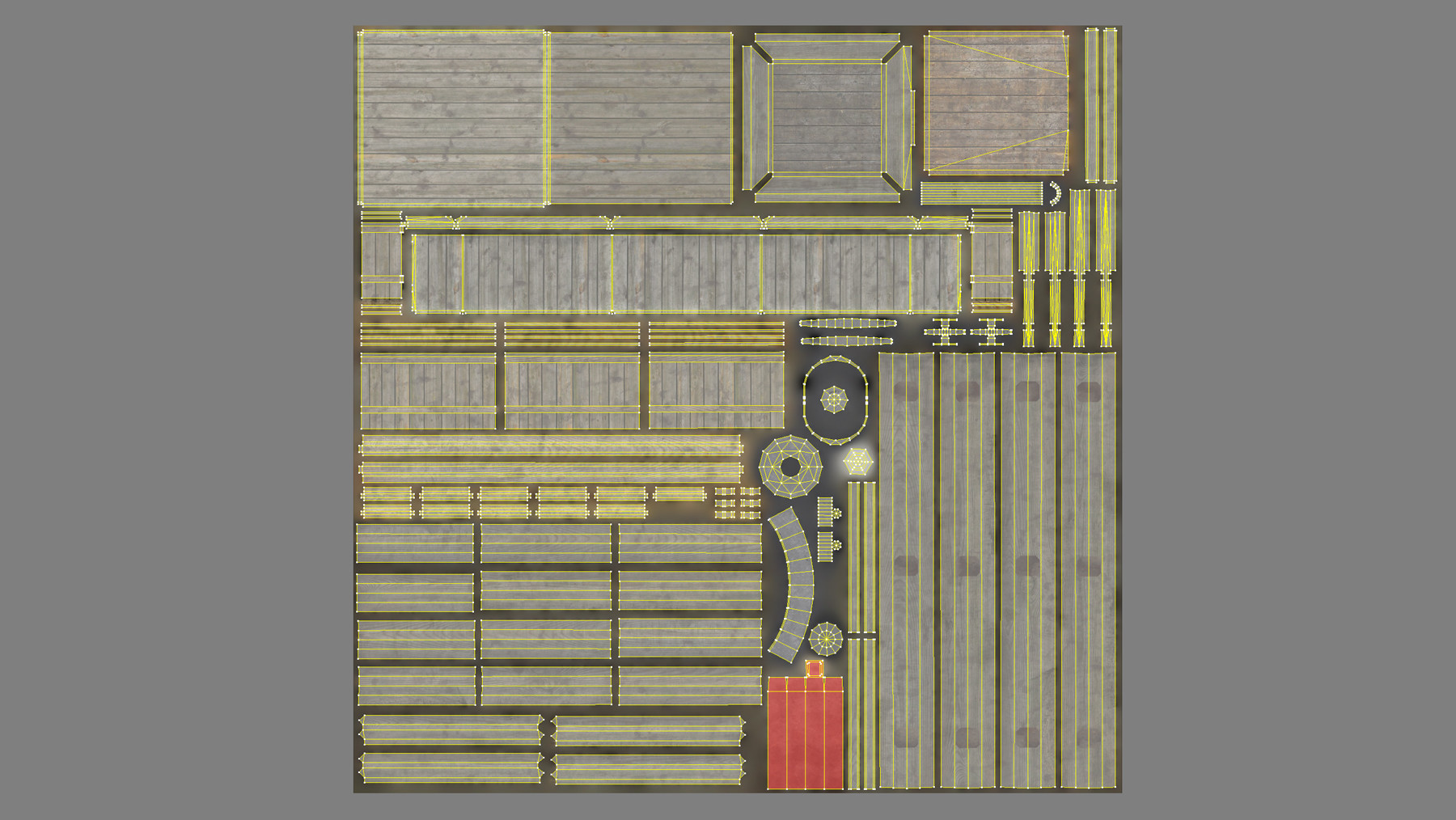 ArtStation - Observation Tower 01 with Damage | Game Assets